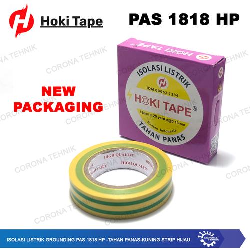 Jual Isolasi Listrik Warna Grounding Kuning Strip Hijau Hoki Tape ...
