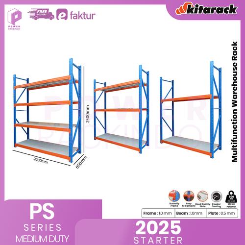 Jual KITARACK PS2025 Starter Rack Gudang Medium Duty Tinggi 2,5 Meter ...
