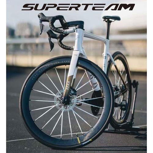 Jual Superteam Wheelset EVO Aero Attack - White Carbon Spoke Ratchet ...