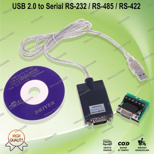 Jual Kabel USB to Serial RS232 / RS485 / RS422 Converter adapter 1 ...