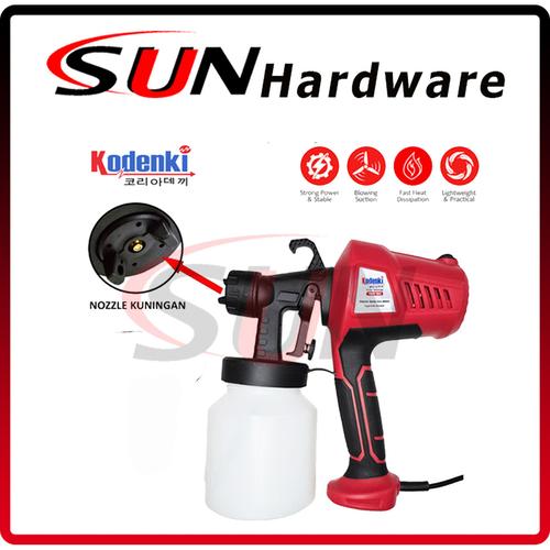 Jual Mesin Spray Gun Elektrik Paint Zoom 800 ml Kodenki Alat Cat Tembok ...