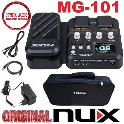 Jual Nux MG-101 Modeling Guitar Processor Efek Gitar Nux Mg101 - Jakarta Pusat - Jansik Audio ...