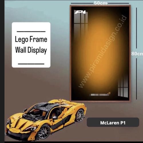 Jual Frame Lego McLaren P1 Wall Display Supercar - Menyala Lampu - Kota ...