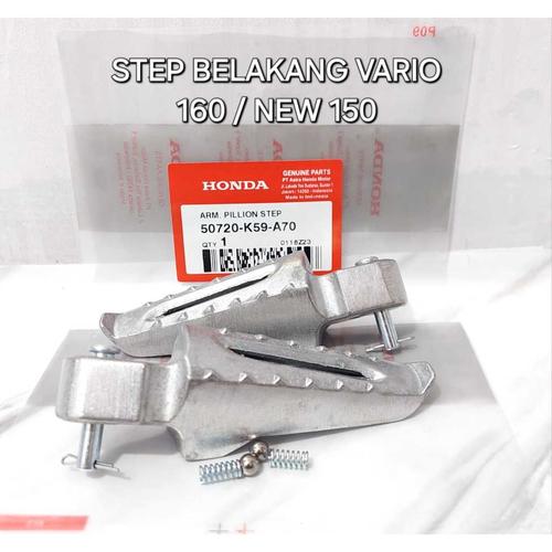 Jual STEP BELAKANG VARIO 160 VARIO 150 NEW 50720-K59-A70 ORIGINAL ...