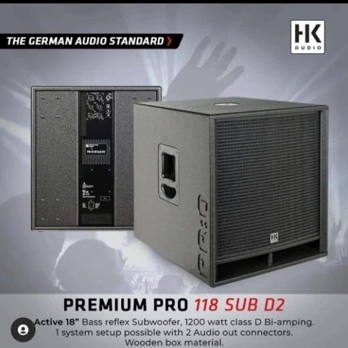 Jual Subwoofer aktif HK audio premium PRO118 Sub D2/Subwoofer HK audio ...