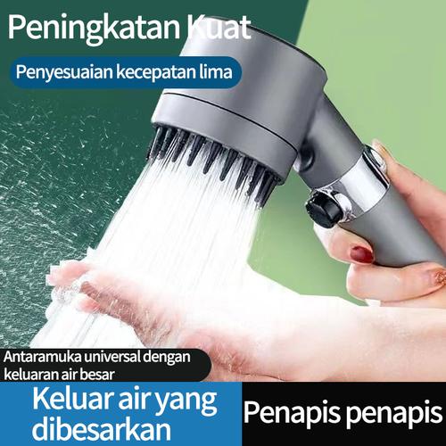 Jual Hand Shower Kepala Shower Bulat Multifungsi 3 Mode Adjustable ...