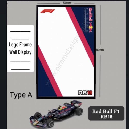 Jual Lego Frame Wall Redbull Supercar mobil display F1 Formula One Team ...