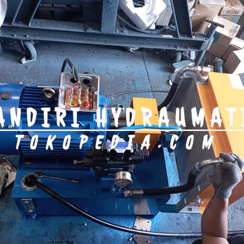 Jual Power Pack Hydraulic Tangki 150 Liter Electrik Double Acting ...