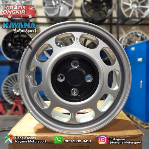 Jual Velg Racing Hsr Wheel R15 Velg Type KLG Pcd 4x100 Lebar 65 | Velg HSR R15 - PASANG DI TOKO ...