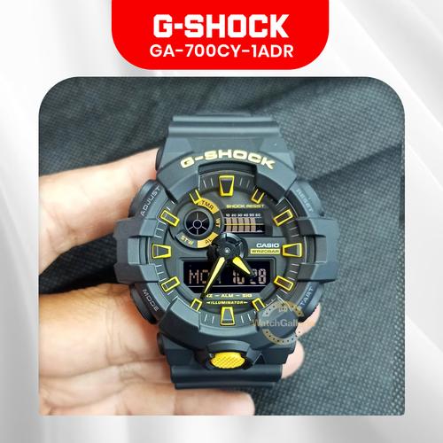 Promo Jam Tangan Pria Casio G-Shock GA-700CY-1ADR GA-700CY-1A Original ...