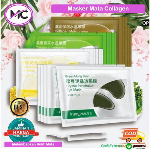 Jual Masker Mata Collagen Gold Eye Crystal Mask Penghilang Hitam Panda ...