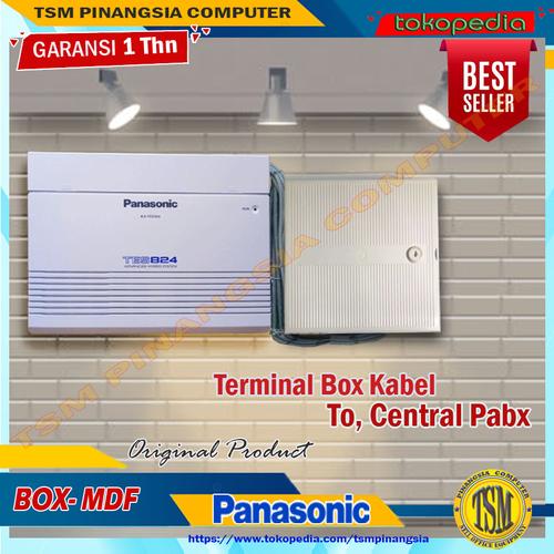Jual Box MDF Pabx / Box Terminal Kabel Telepon Pabx TES824 / Untuk PABX ...
