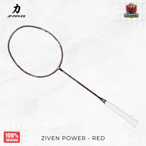 Jual Jp Power Ziven Power Woven LE Merah Dan Hitam New Raket Badminton ...