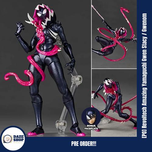 Jual [PO] Revoltech Amazing Yamaguchi Gwen Stacy / Gwenom - Spider-Gwen ...