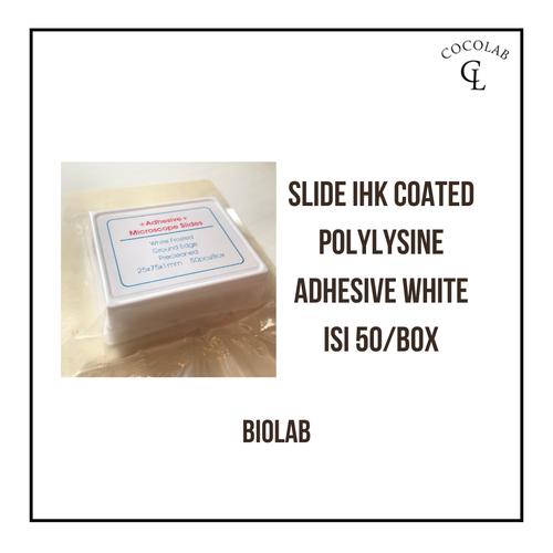 Jual Slide Coated IHK Polylysine Adhesive Object Glass Mikroskop - Kota ...