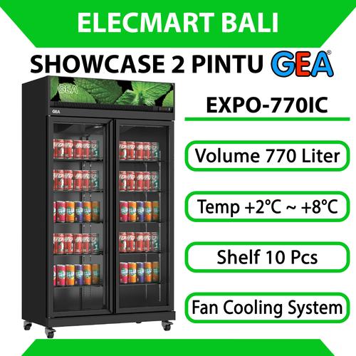 Jual Showcase 2 Pintu 770 Liter GEA EXPO-770IC - Kota Denpasar ...