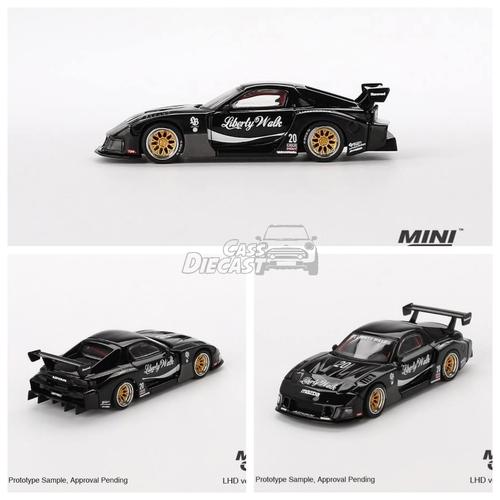 Jual Mini GT 785 Mazda RX-7 LB-Super Silhouette Liberty Walk Black ...