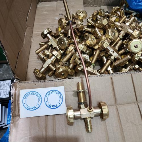 Jual kran kompor gas 5c Kuningan asli untuk sunrise 5e gasmate longshun ...