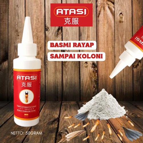 Jual Racun Pembasmi Rayap ATASI Bubuk Anti Rayap Termite Powder ...