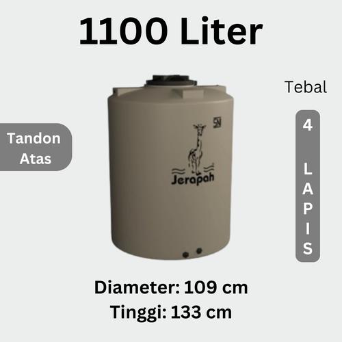 Jual Tandon Tangki Toren Air 1000 Liter Jerapah 1100 Liter Anti Lumut ...