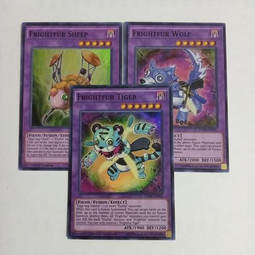 Jual Yugioh Frightfur Sheep, Wolf, Tiger - super rare - Jakarta Barat ...