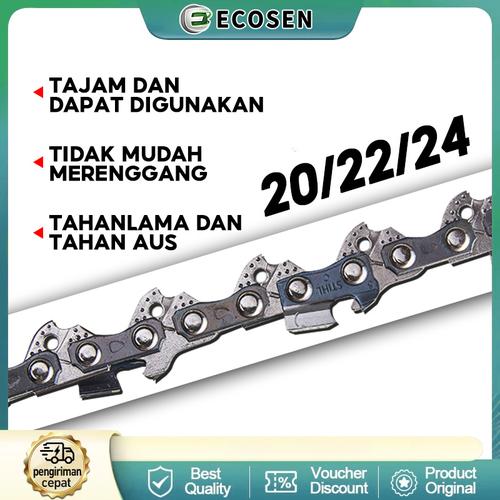 Jual ECOSEN Guide Bar Chainsaw Blade Chainsaw Chain 325 Rantai Chainsaw 20 22 24 Inch Berlaku ...