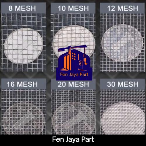Jual Kawat Wiremesh mesh 30,40,50,60,80 Stainless 304 kawat nyamuk mesh ...