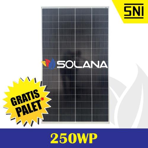Jual SOLAR PANEL SOLAR CELL PV MODUL P12 250W MONO CRYSTALLINE (PROMO ...