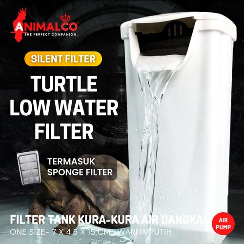 Jual Turtle Low Water Mesin Filter Air Dangkal Tank Aquarium Tempat Kandang Kura Kura Brazil ...