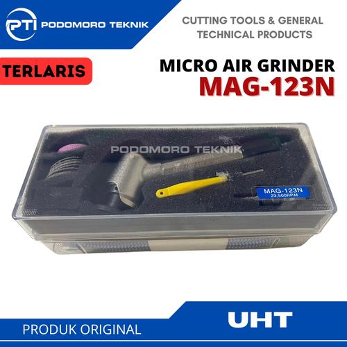 Jual UHT Micro Air Grinder MAG-123N Angle Head Grinder / Gerinda Angin ...