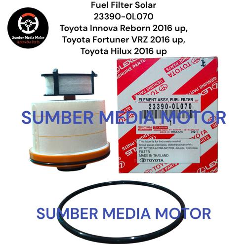 Jual Toyota Fuel Filter Solar 23390-0L070 Toyota Innova Reborn 2016 up ...