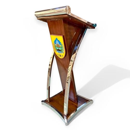 Jual MIMBAR PODIUM PIDATO STAINLESS UNTUK KANTOR DINAS PEMERINTAHAN DAN ...