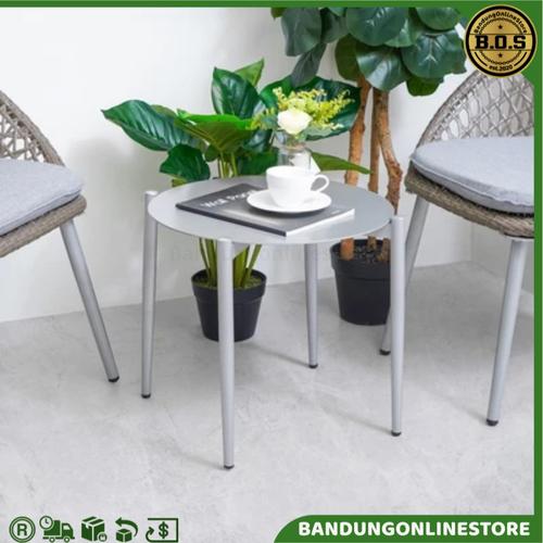Jual Meja Cafe Alumunium Minimalis Abu Informa Meja Restoran Howie Meja ...