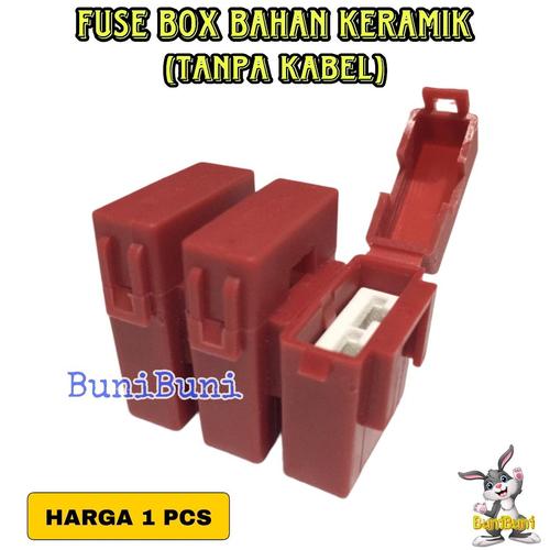 Jual FUSE BOX KERAMIK KOSONGAN - Rumah Sekring Sikring DX Tancap BESAR ...