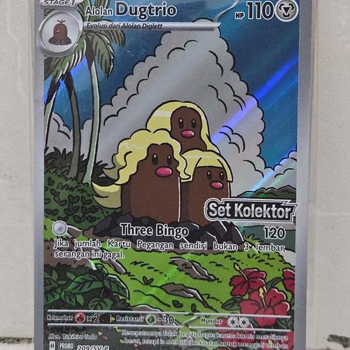Jual Alolan Dugtrio Promo Set Kolektor Kilat Rasi TCG Indonesia - Kota ...