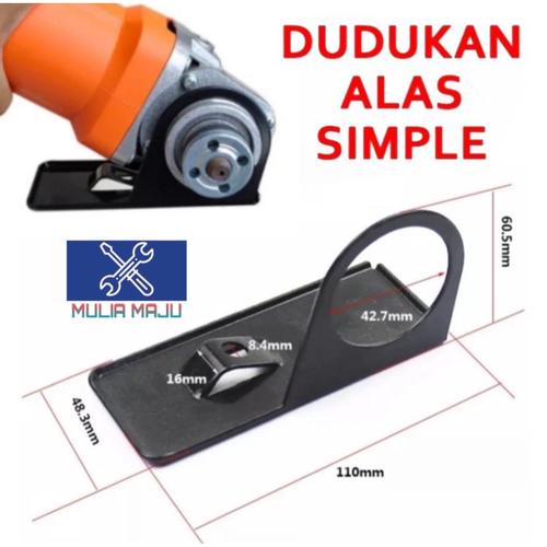 Jual Bracket Mesin Gerinda Dudukan Alas Simple Bracket Mesin Gerinda ...