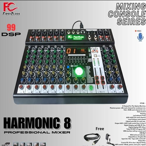 Jual Mixer 8 channel first class harmonic 8 original . Mixer firstclass ...