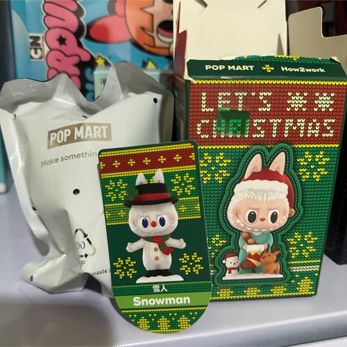 Jual Popmart How2work Lets Christmas Popmart Natal - Snowman - Kab ...
