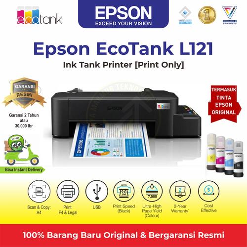 Jual EPSON L121 Ink Tank Single Function Printer (Print Only) - Tinta ...