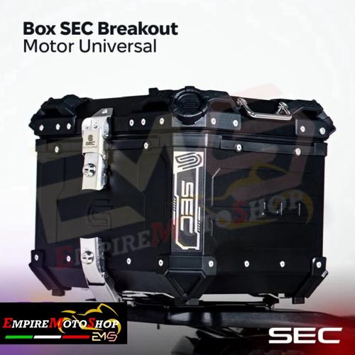 Jual Top Box SEC Strike 45L aluminium / Box Motor Pannier 45 Liter ...