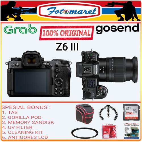 Jual NIKON Z6 III KIT 24-70MM / KAMERA NIKON Z6III KIT 24-70MM / NIKON ...