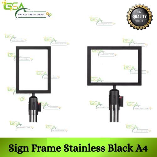 Promo Sign Frame A4 Potrait / Landscape Stainless High Quality Papan ...