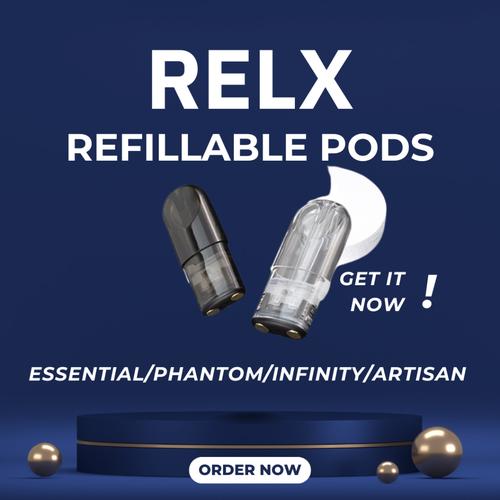 Promo Refillable empty Pod catridge for relx - cotton-3pcs - Kab ...