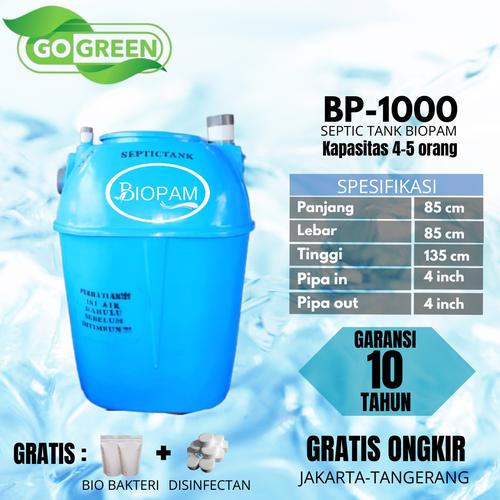 Jual Septic tank bio, biofilter, biotech biopam 1000 liter - Kab ...
