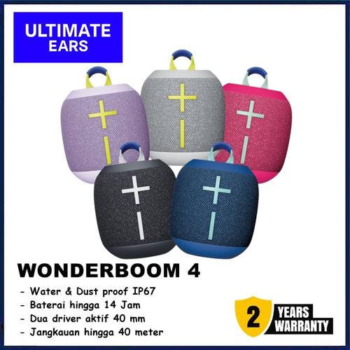Jual Ultimate Ears Wonderboom 4 Portable Wireless Bluetooth Speaker ...