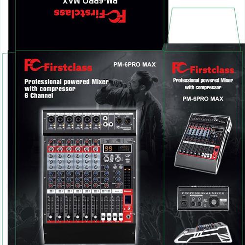 Jual Power mixer firstclass promax 6 original . Power mixer 6 channel first class pro max promax ...
