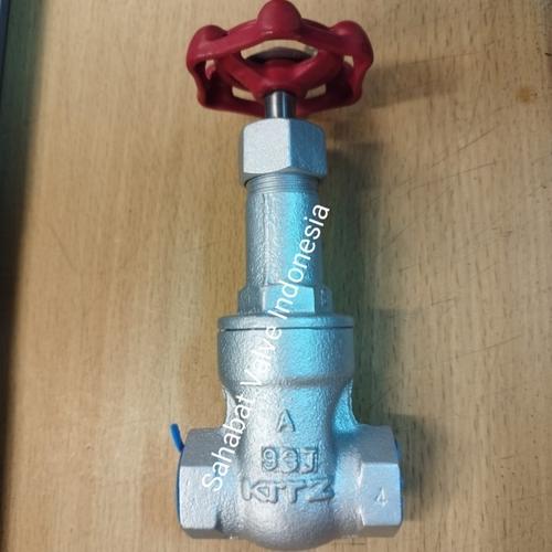 Jual Gate Valve Kitz Steam Ductile Iron Jis 10k Drat 1 1/2" inch / Gate Valve Kitz Ductile Iron ...