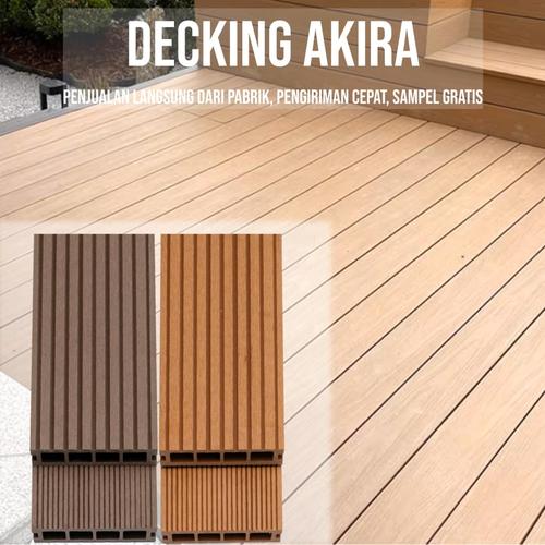 Promo Decking LAIV WPC Outdoor Akira Series Lantai Kayu Kolam Renang Taman Decking Tile WPC ...