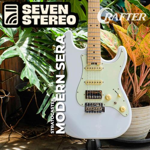 Jual Crafter Modern Sera MP Maple Fretboard Electric Guitar Olympic ...