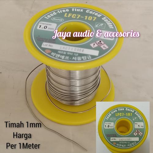 Jual Timah Solder LEAD-FREE 1.0mm Flux Cored Solder-Korea Harga Per ...